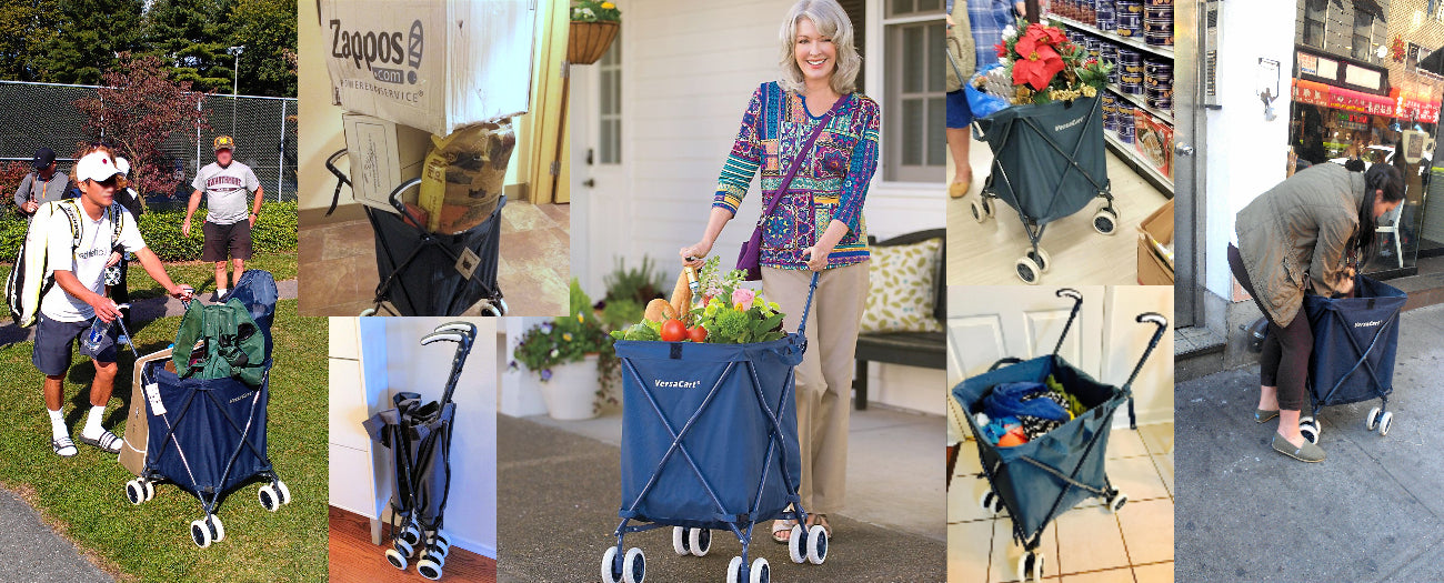 VersaCart Folding Utility Shopping Cart – VERSACART